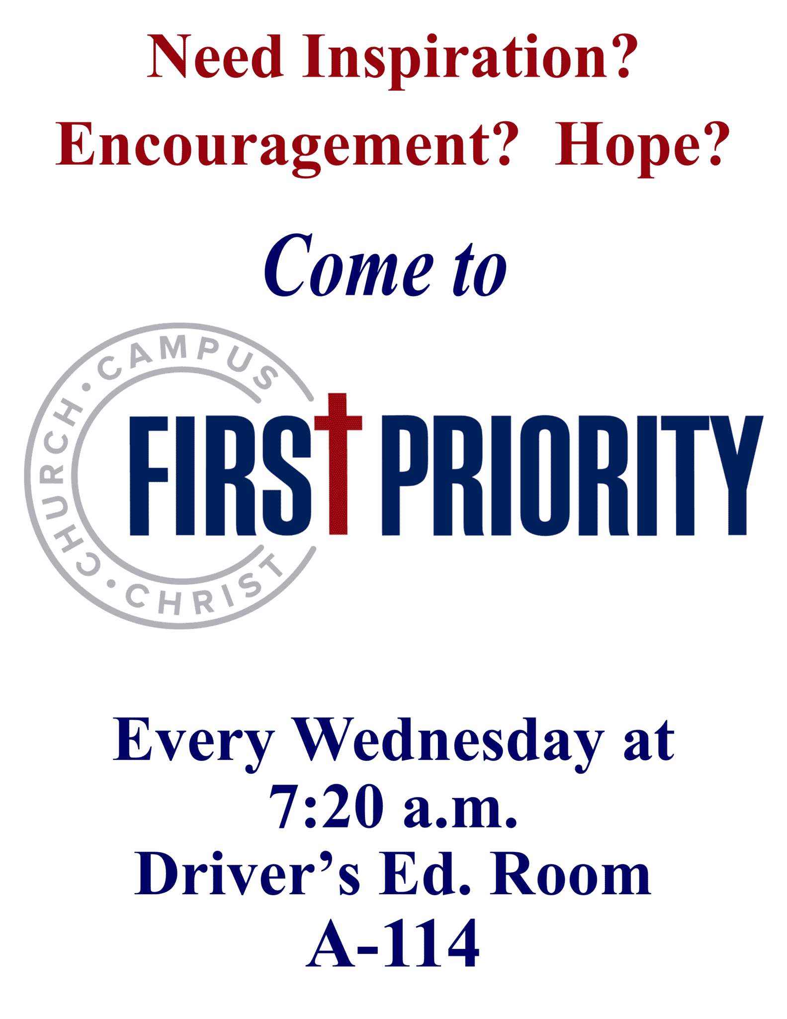First Priority – Gadsden High School