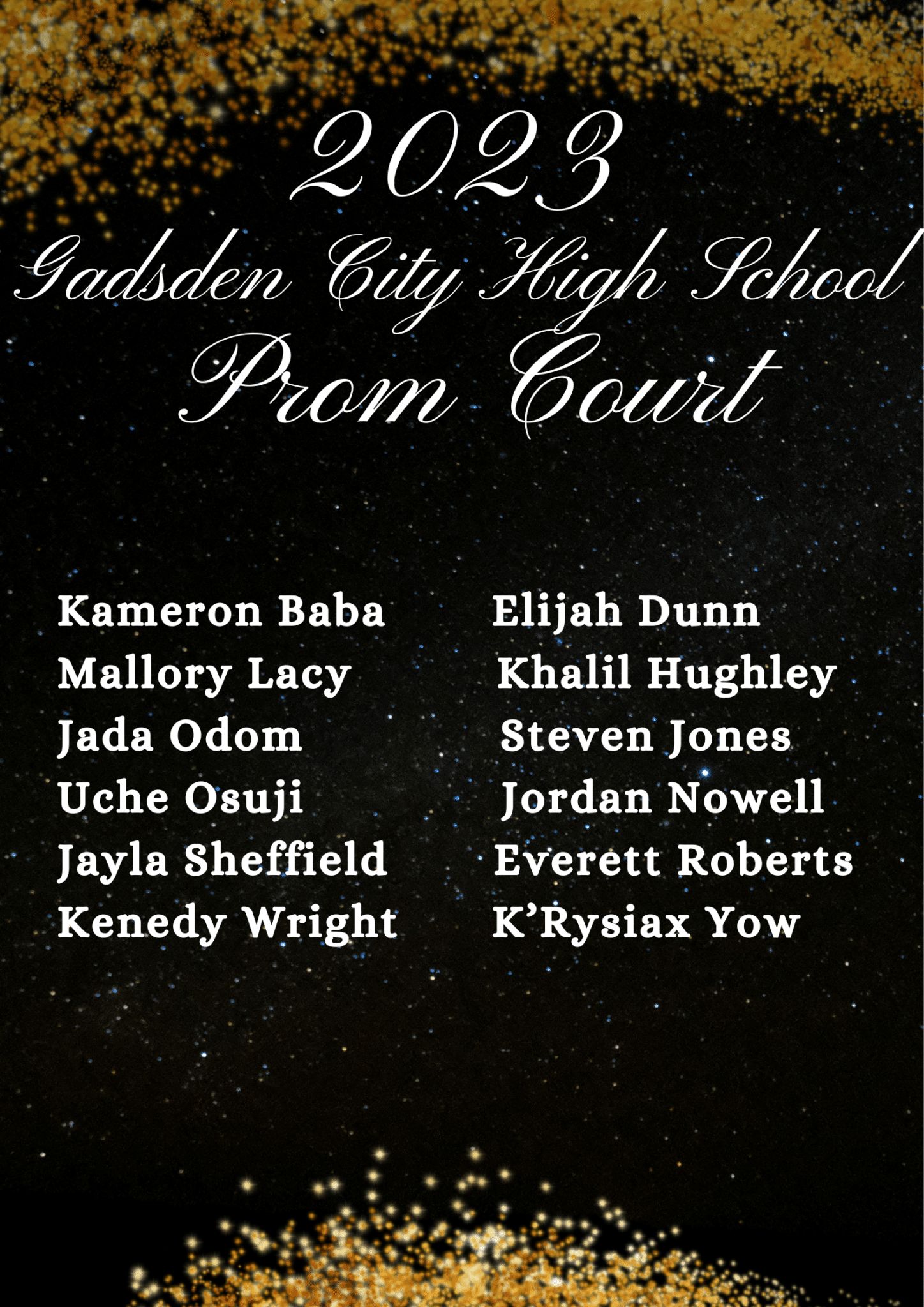 Prom Lead Out – Gadsden High School