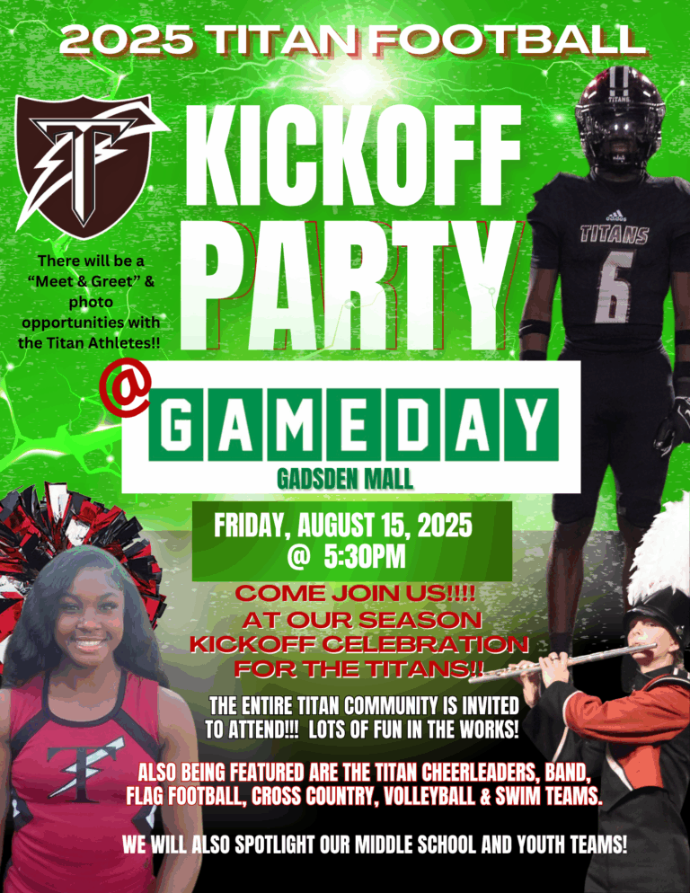 KickOff Pep Rally – Gadsden High School