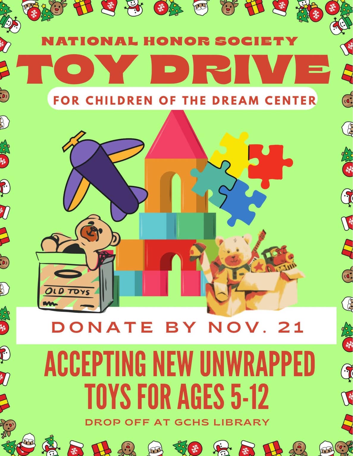 2025 NHS Toy Drive – Gadsden High School